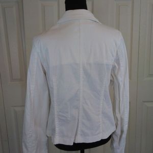 zinc | Jackets & Coats | Zinc White Light Weight Summer Jacket | Poshmark